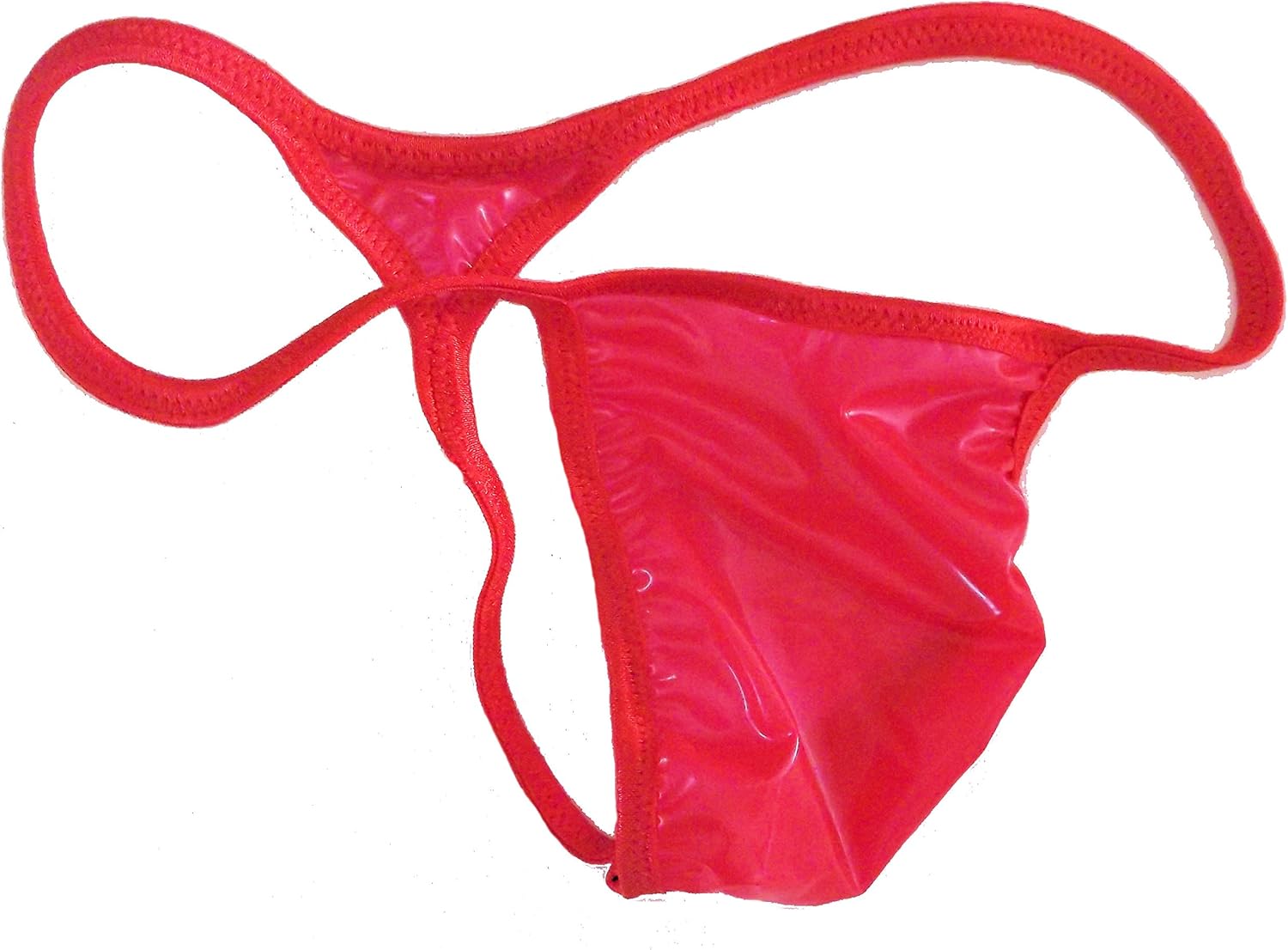 Amazon.com: Mens LATEX RUBBER Thong G String Thong RUBY RED MADE in USA ...