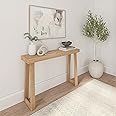 Amazon.com: Plank+Beam Modern Solid Wood Console Table, 46.25 Inch ...