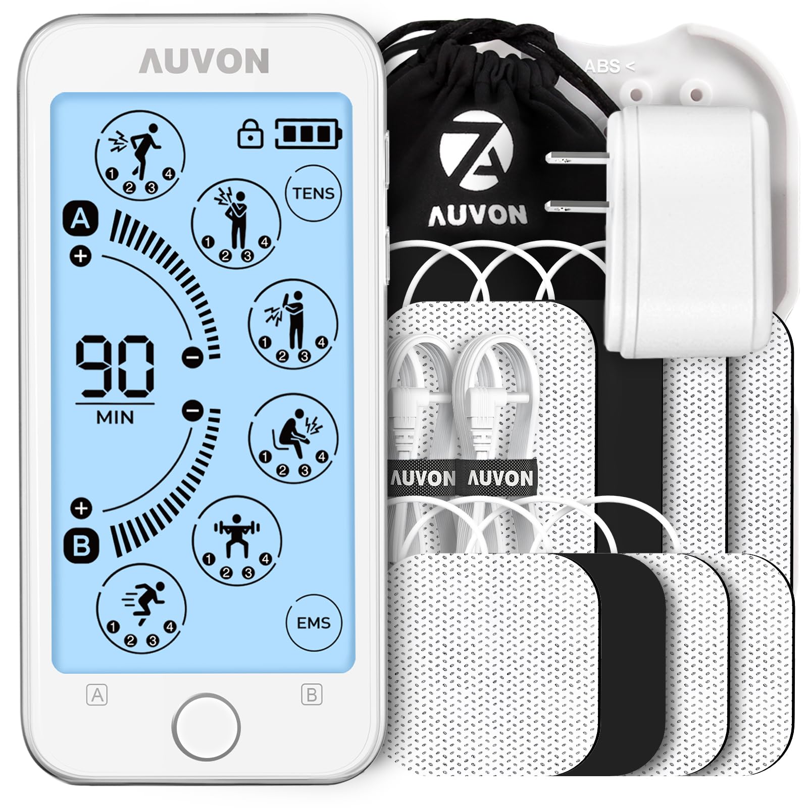 Mua Touchscreen TENS Unit Muscle Stimulator for Pain Relief, 24 Modes ...