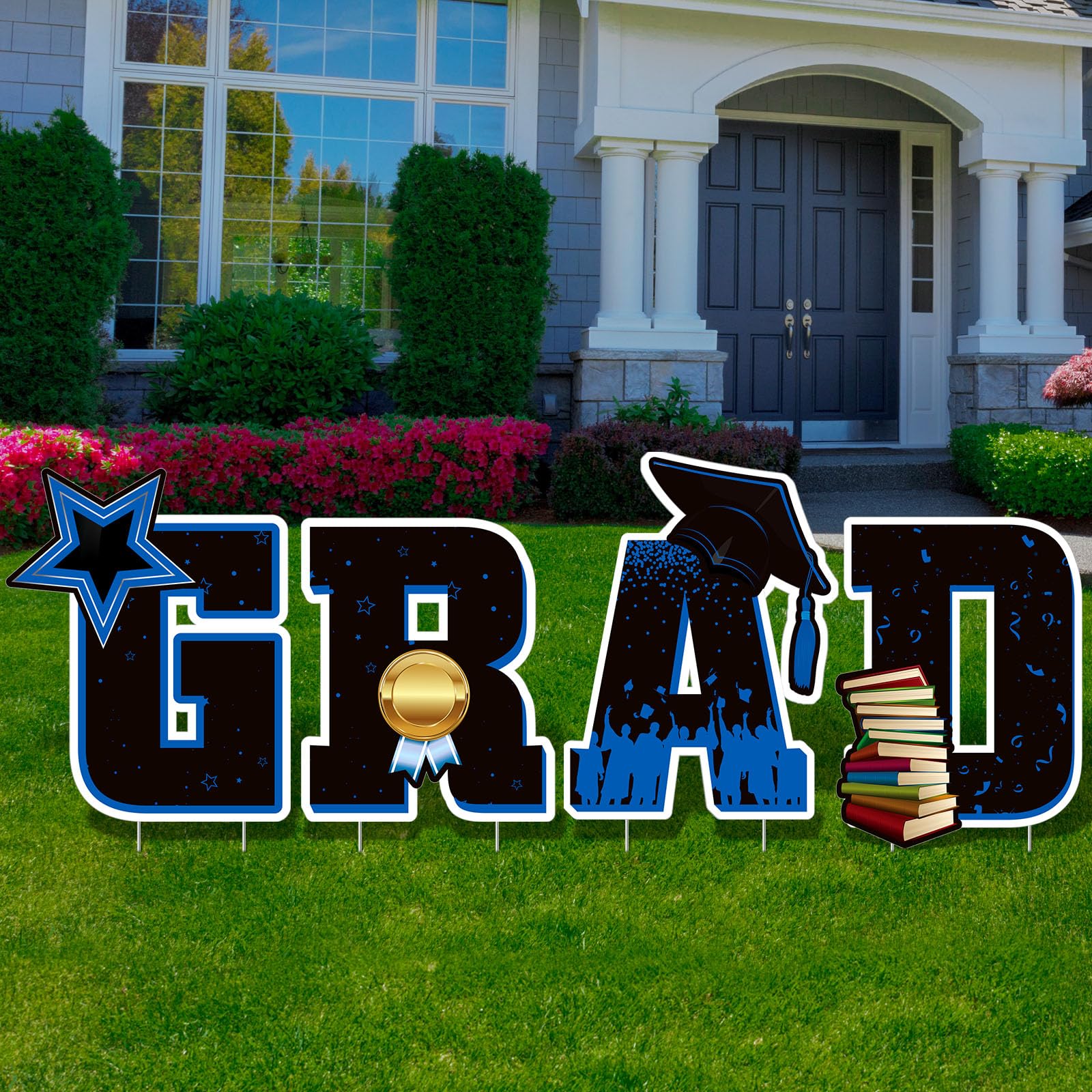 Jetec Graduation Yard Sign Class of 2025 Grad Yard Sign Graduation ...