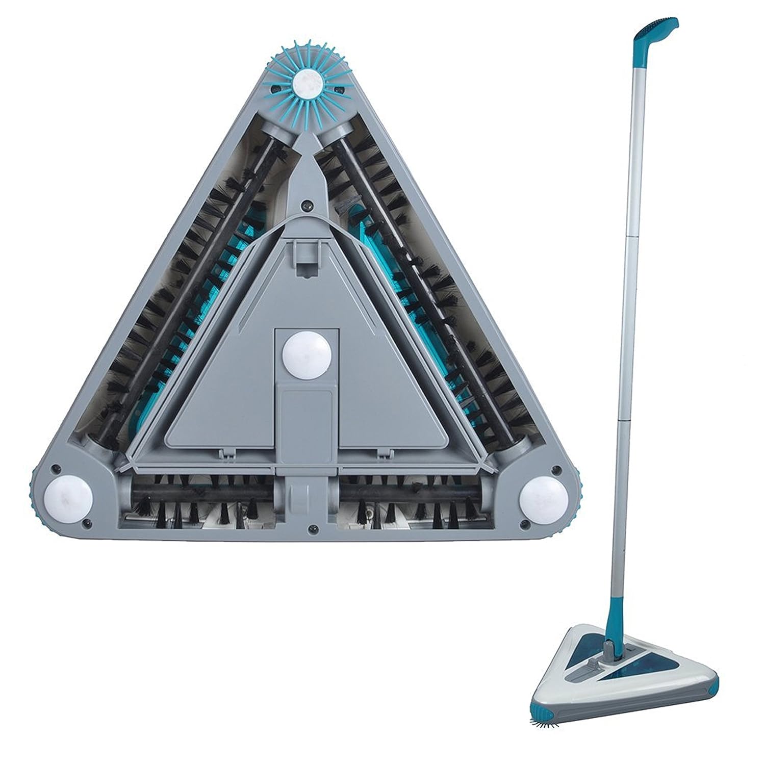camry CR 7019 Swivel Sweeper Triangular Blue, Multicolour: Amazon.co.uk ...
