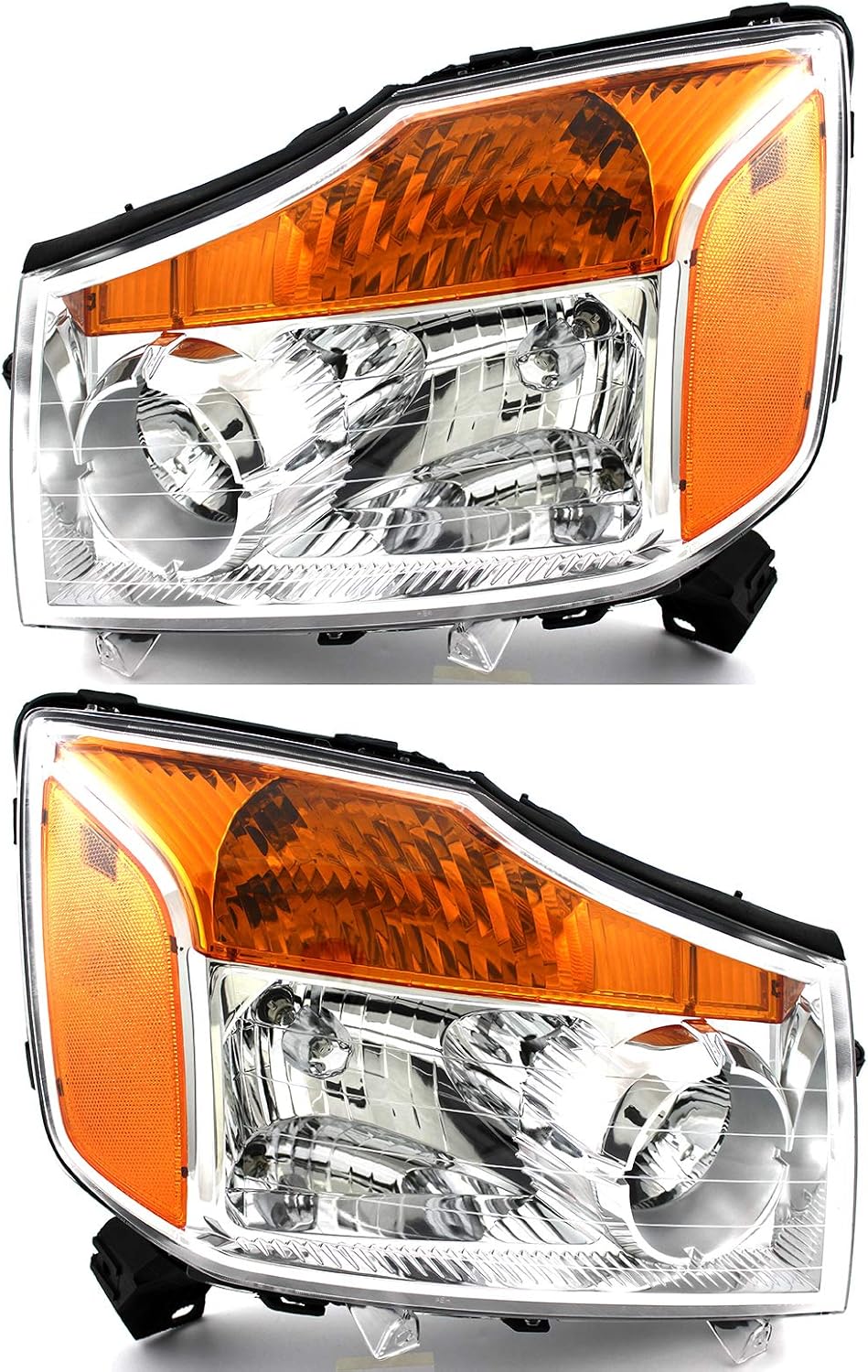Amazon.com: For Nissan Titan Headlight 2008 2009 2010 2011 2012 2013 ...