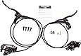 Amazon.com : SHIMANO M315 Hydraulic Disc Brake Set Front 800mm and Rear ...