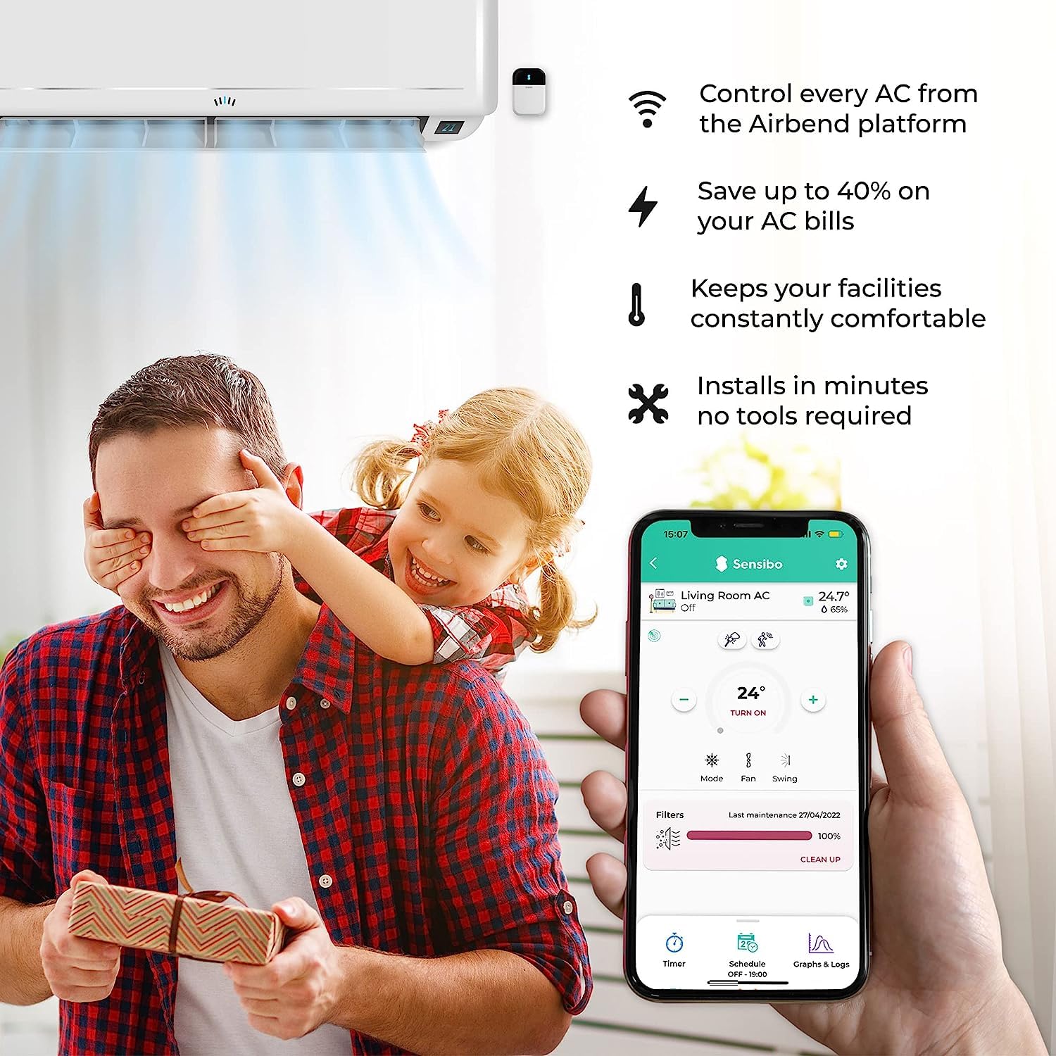 Mua Sky, Smart Wireless Air Conditioner Controller. Quick & Easy DIY ...