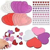 Amazon.com: JOYIN Valentines Day Craft Gift Set with 100 Heart Doilies ...