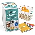 Amazon.com: Nimmie & Moose Alphabet Flash Cards for Toddlers 1-3 ...