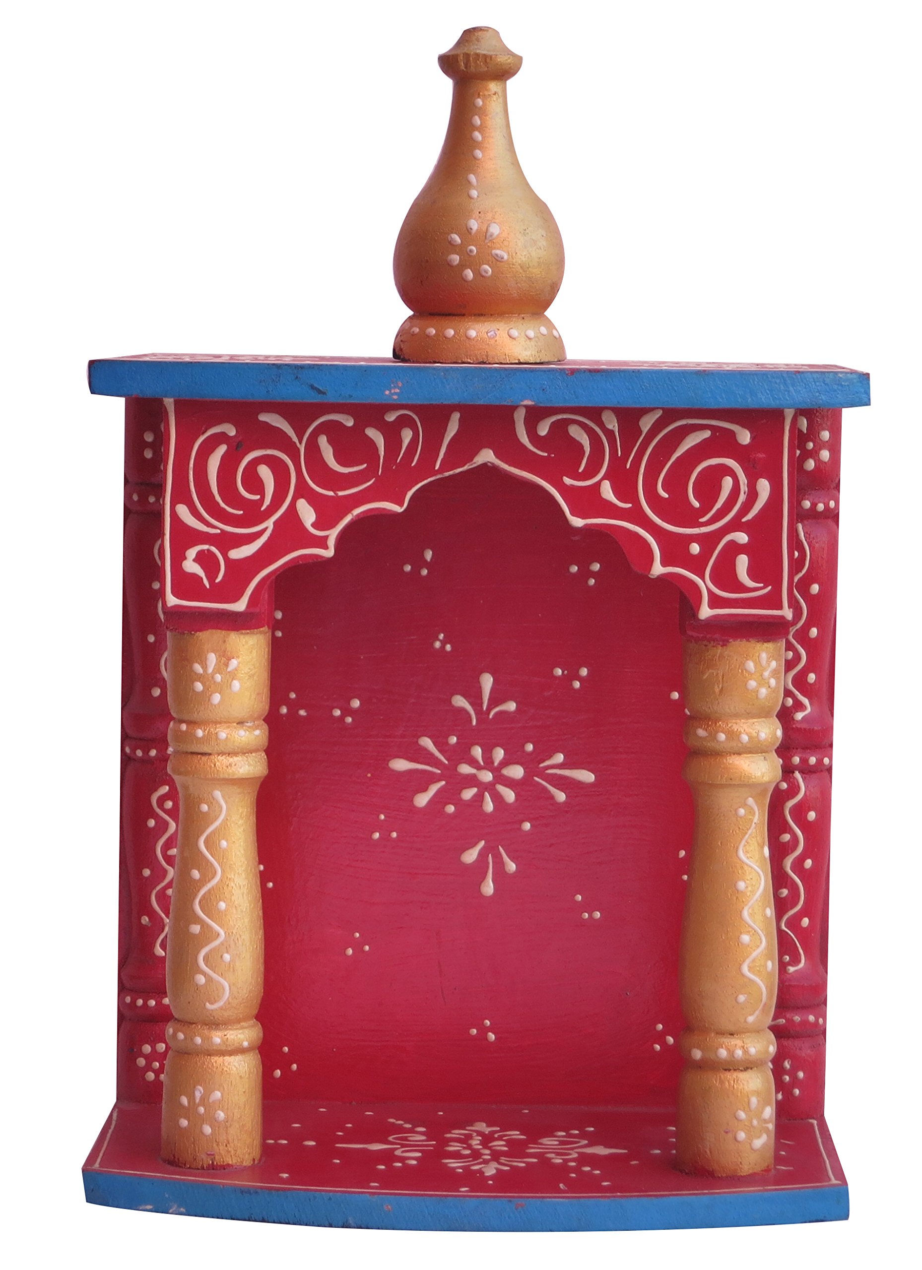 India Home Temple Wooden Temple Pooja Mandir Mandap Wooden Temple ...