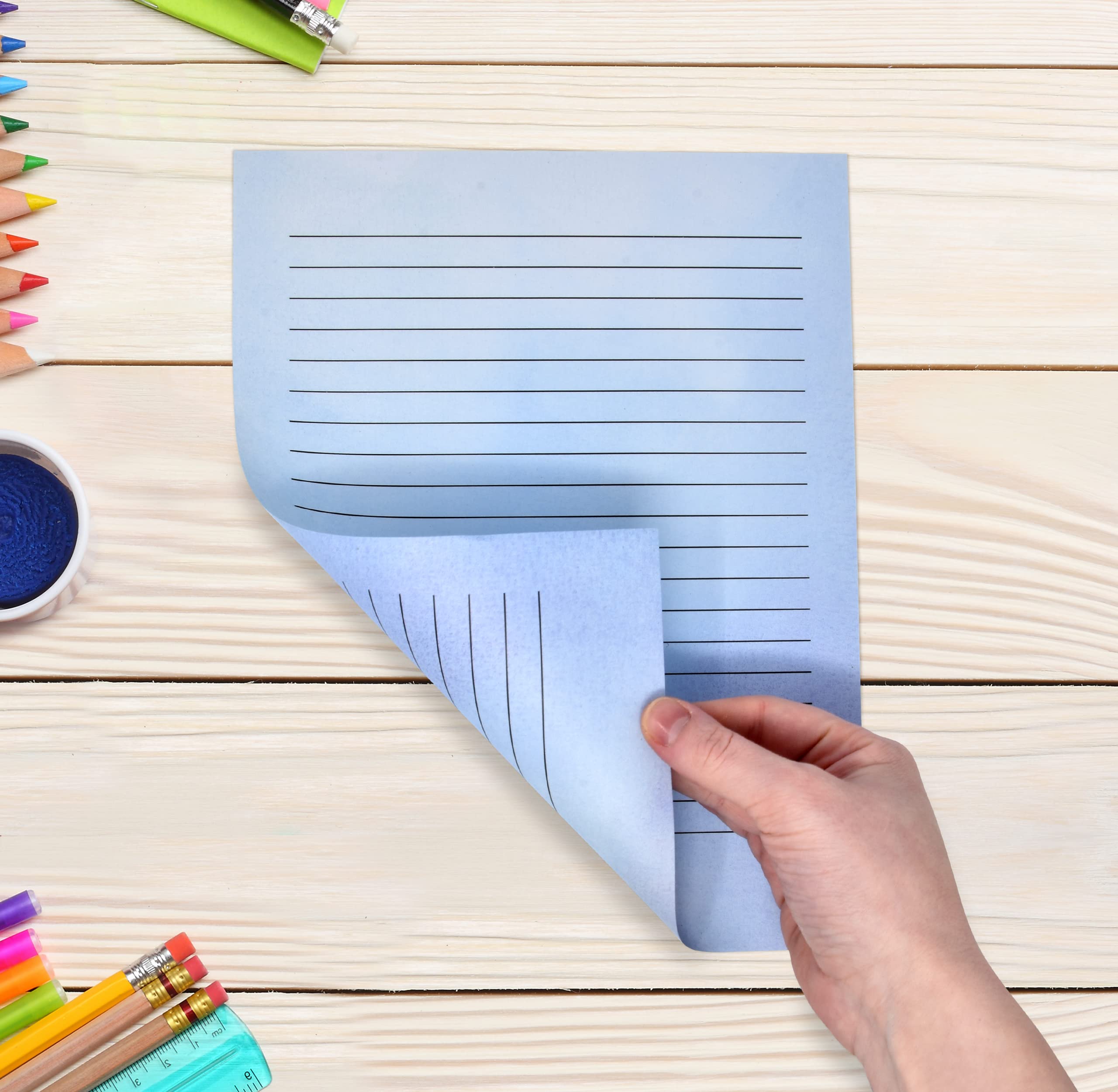 Mua Gift Boutique 120 WaterColor Stationery Paper Set 6 Designs Double ...