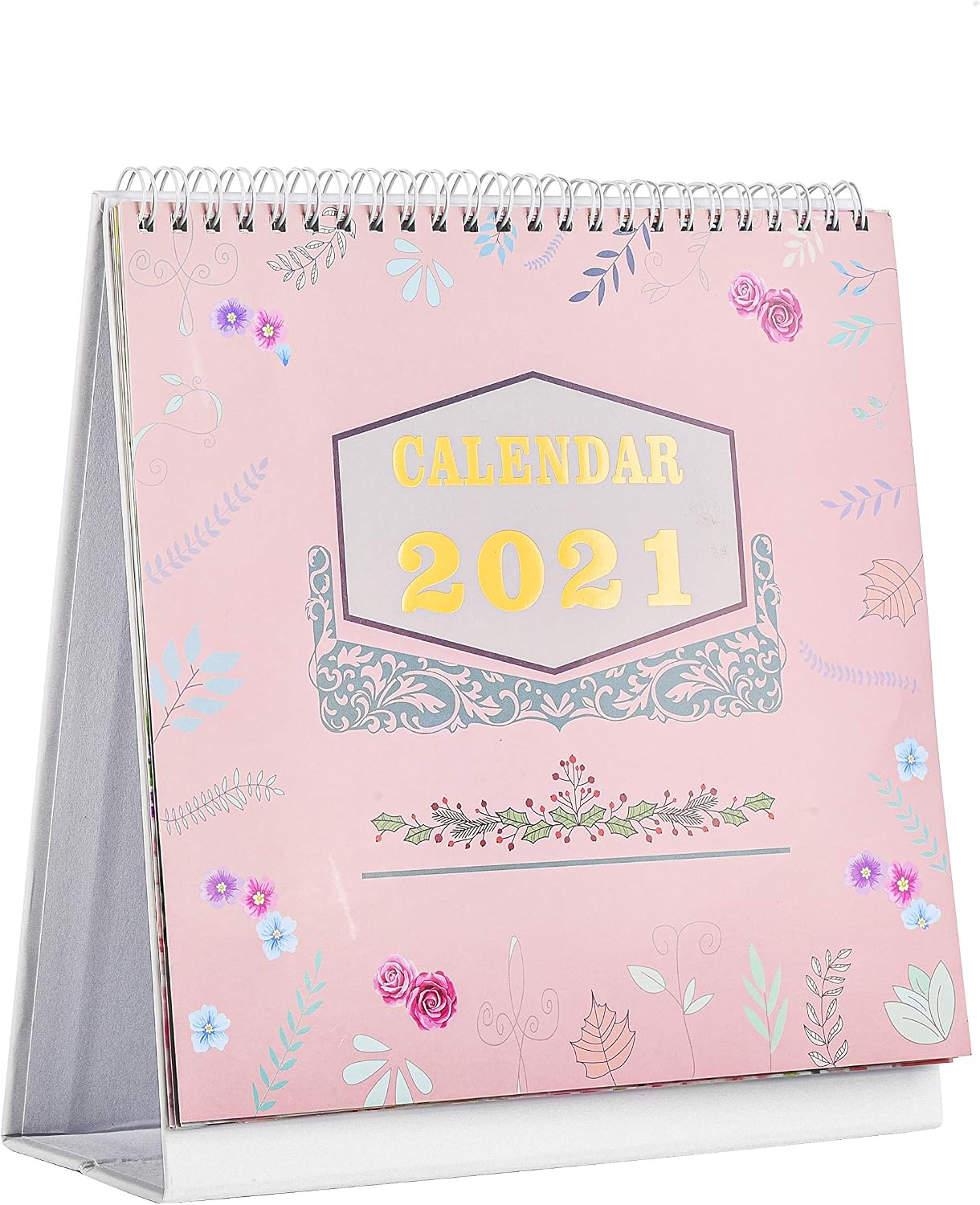 2021 Desk Flip Calendar Month-to-View Runs January ‘1 to December ’31 ...