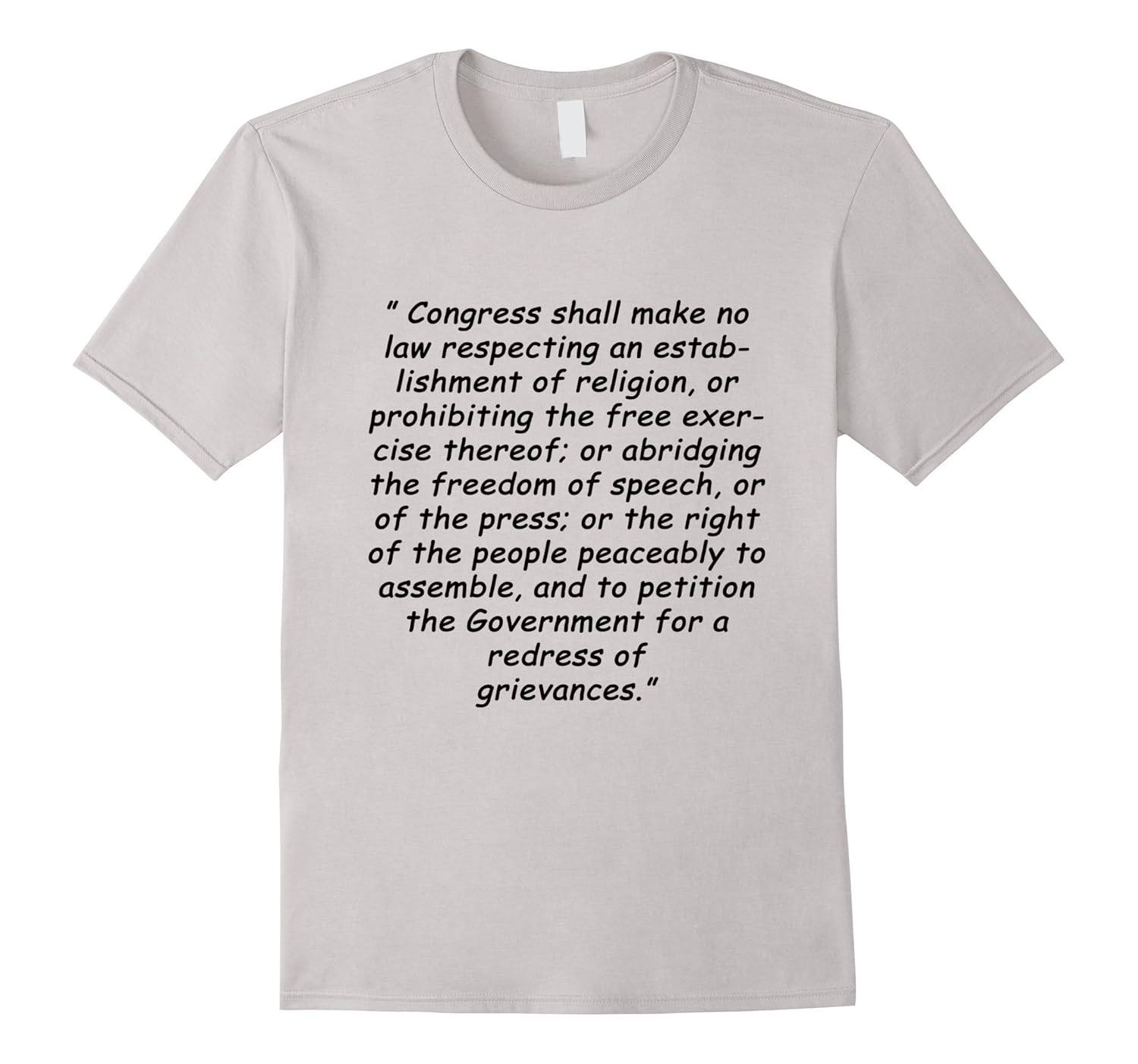 1st Amendment Tee Shirt-TD – Teedep