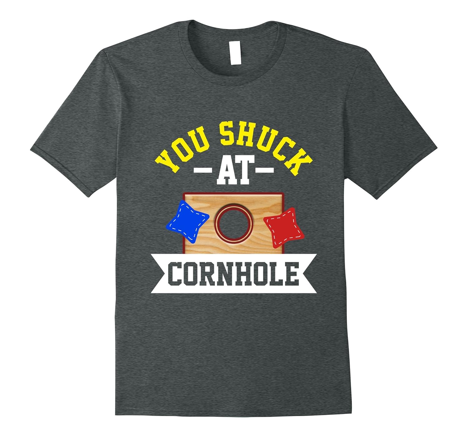 Funny You Shuck At Cornhole T-shirt Meme Quote Gift Saying-PL – Polozatee