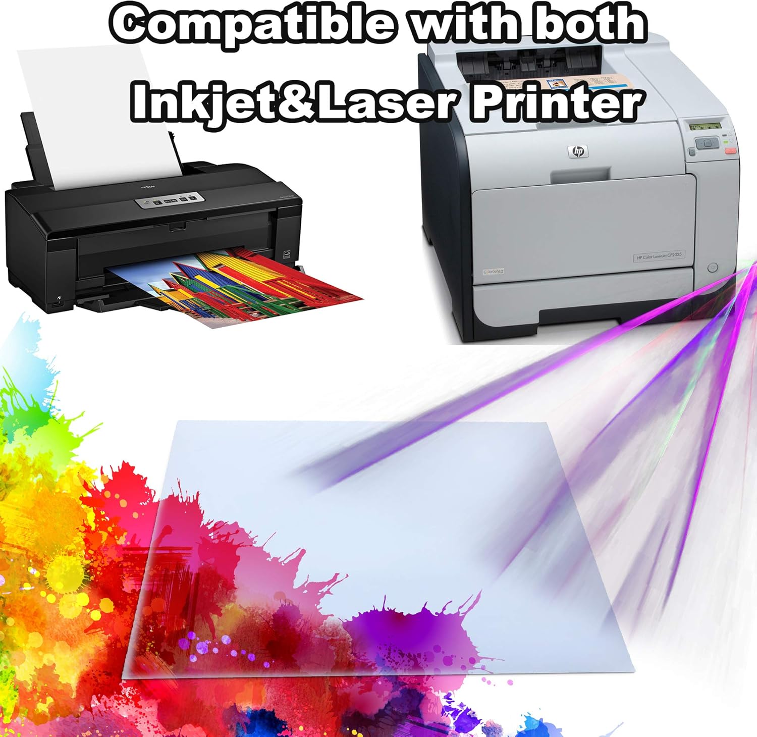 Mr-Label White Matte Waterproof Tear-Resistant Label – Full A4 Sheet ...