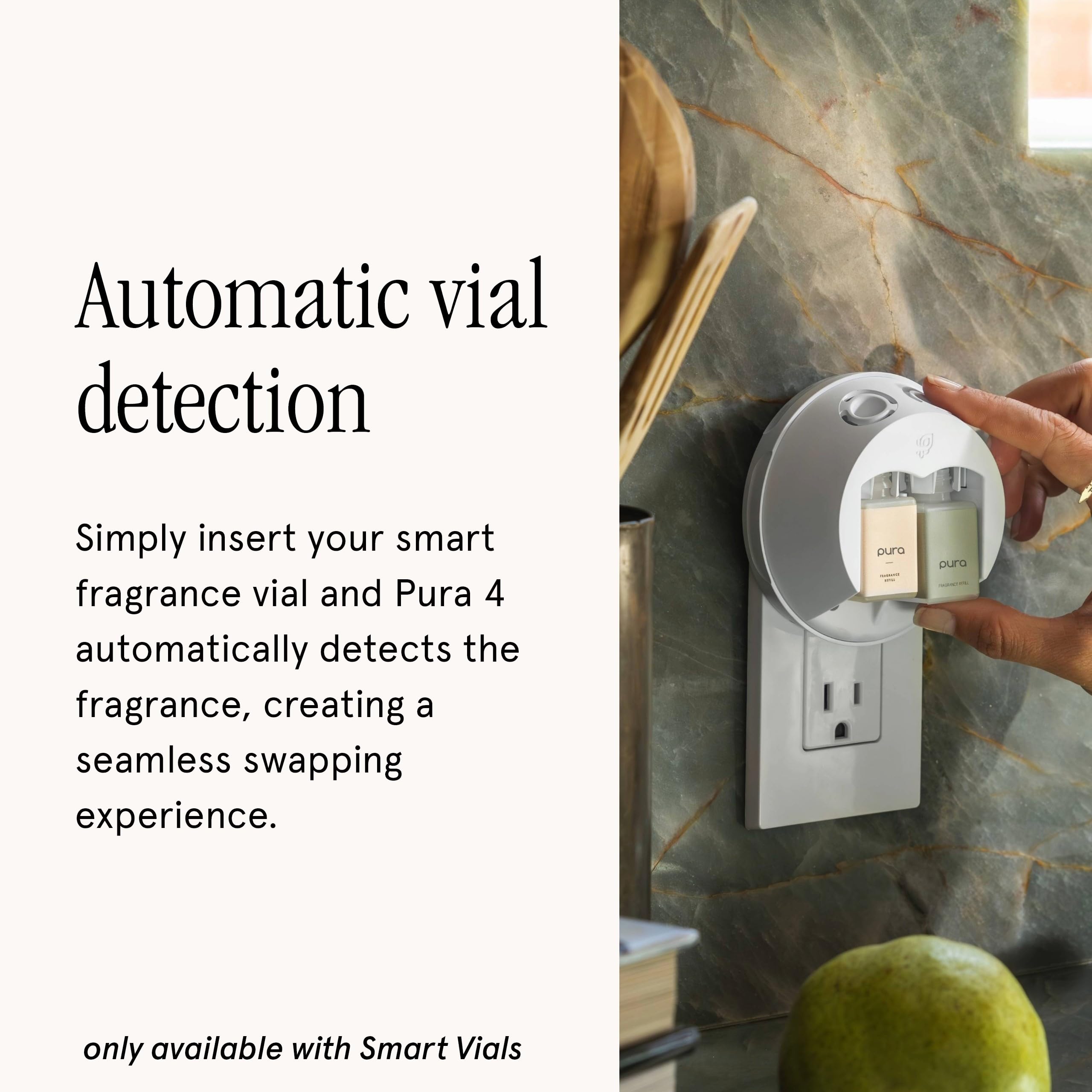 Mua Smart Home Fragrance Device Starter Set w/ 4 Scents - Pura 4 ...