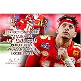 Amazon.com: Patrick Mahomes Poster Motivational Quote Posters ...