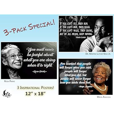 Black History Month Classroom Posters MLK Rosa Parks Philippines | Ubuy