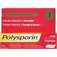 Polysporin Plus Pain Relief Cream Antibiotic