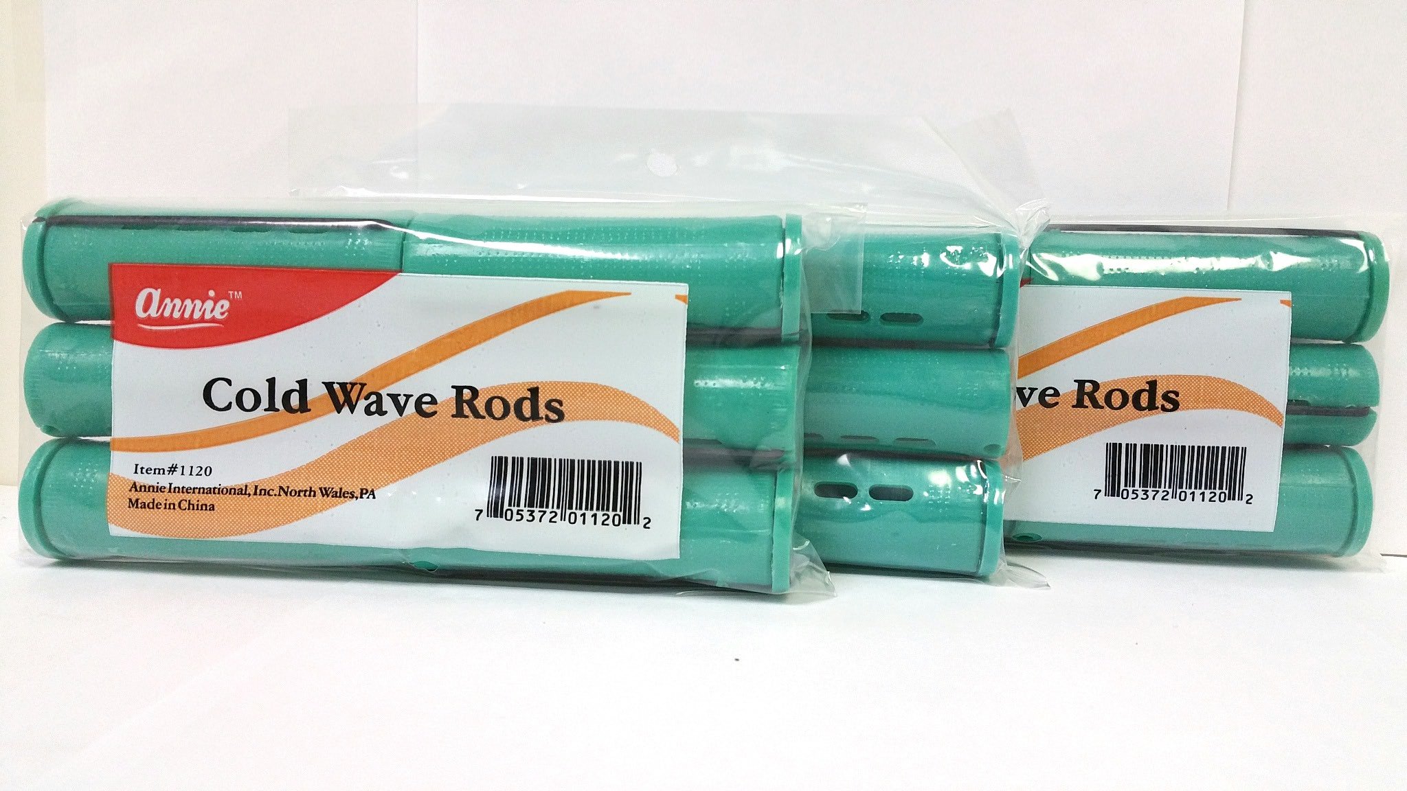 Amazon.com : 3 Packs of Annie Cold Wave Rods (Xtra Jumbo) #1122 6Pcs ...