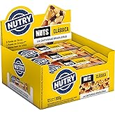 Nutry Barra de Castanhas Nuts Cacau 25g - Display Com 12 Unidades - Com Castanhas Brasileiras ...
