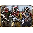 Amazon.com: Rust Gameplay Poster Video Game Metal Tin Sign Gaming Cool ...