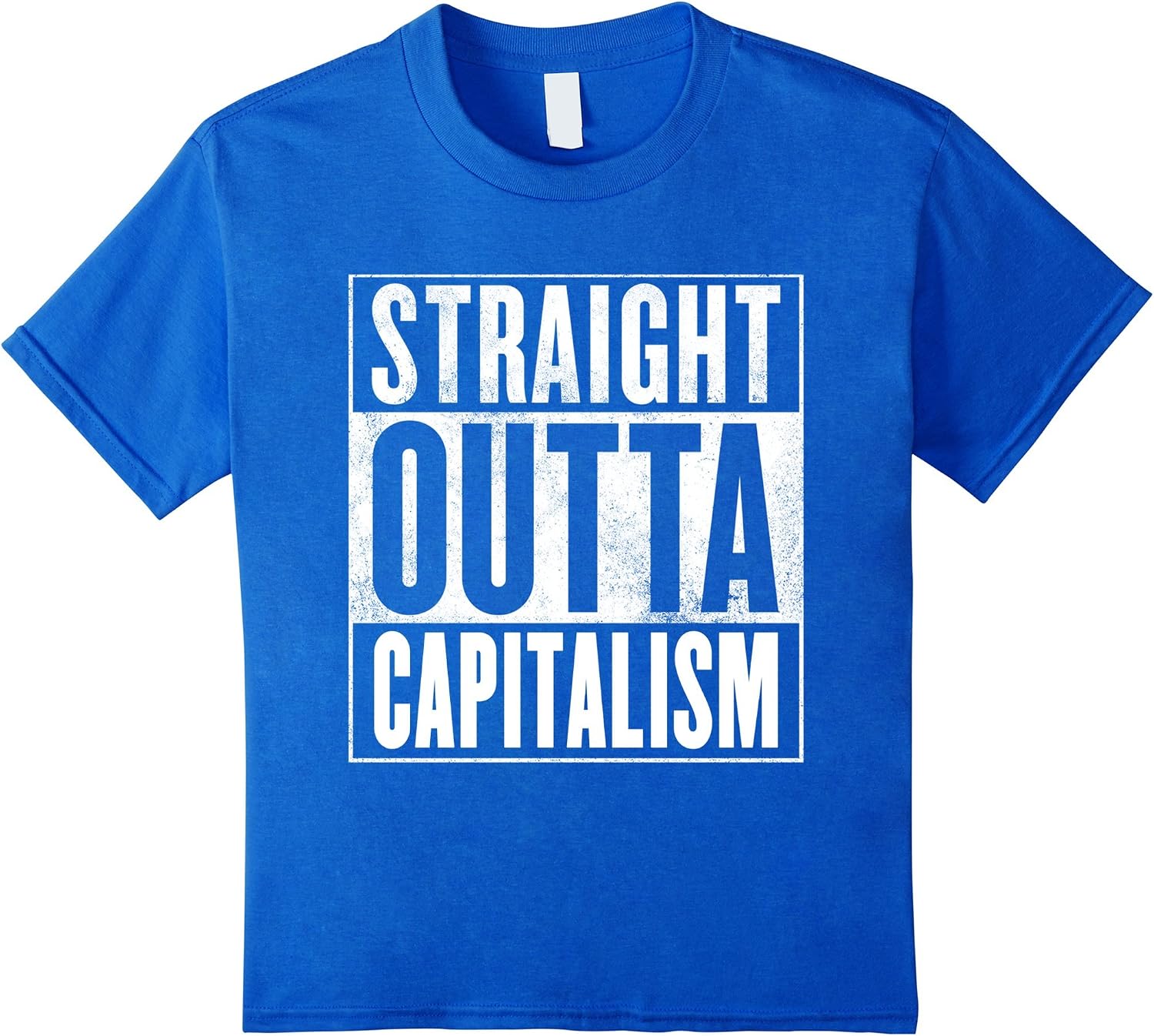 Amazon.com: Capitalism T-Shirt - STRAIGHT OUTTA CAPITALISM Shirt: Clothing