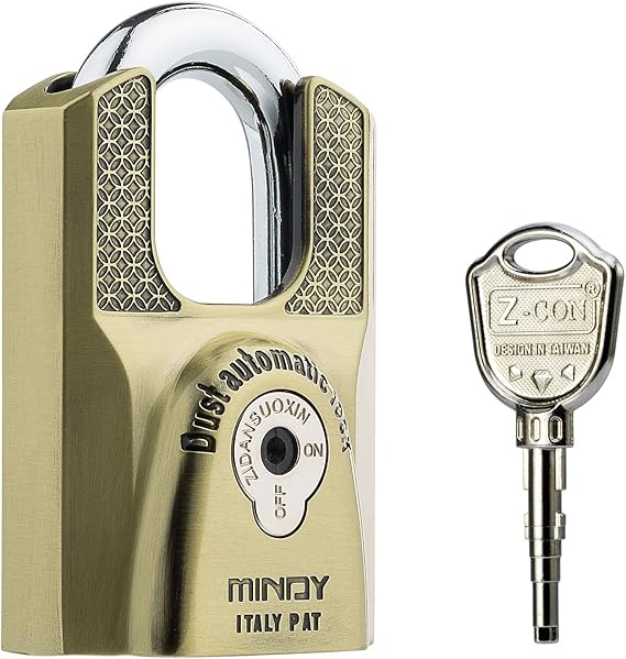 Mindy lock with Keys Indoor and Outdoor Zinc Alloy Big Padlock, AF13-60 ...