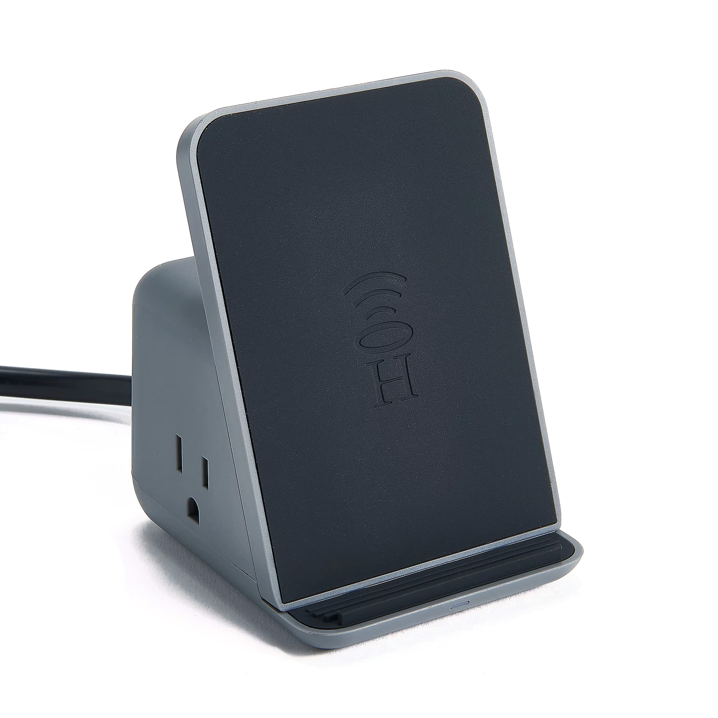 HALO Wireless Charge Pad with 3 USB Ports & 2 AC Outlets, Convenient ...