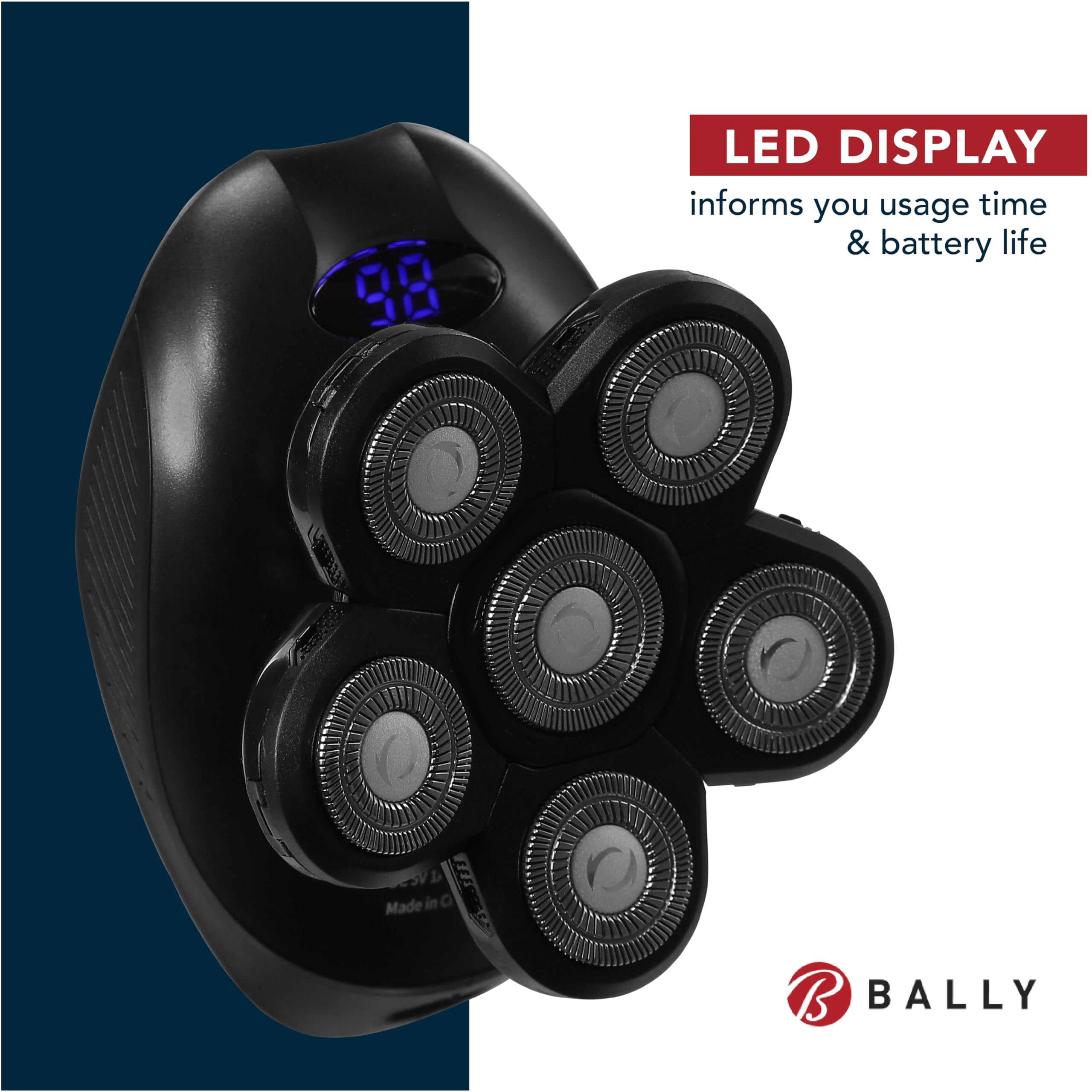 Mua Bally 6 Head Floating Shaver, Total Grooming with 6-in-1 Multi ...