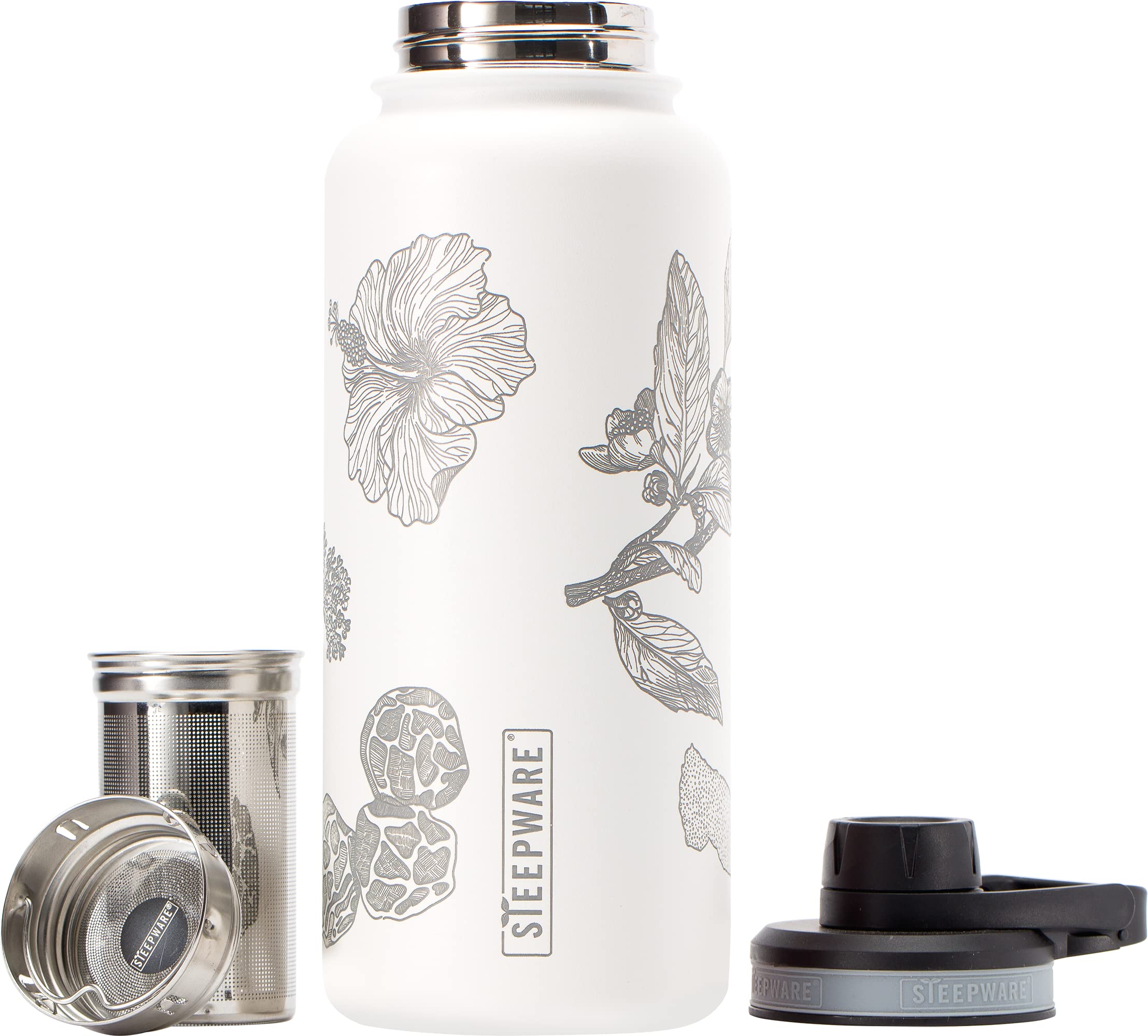 The Tea Spot Himalayan Tea Tumbler - Travel Bottle with Tea Infuser for ...