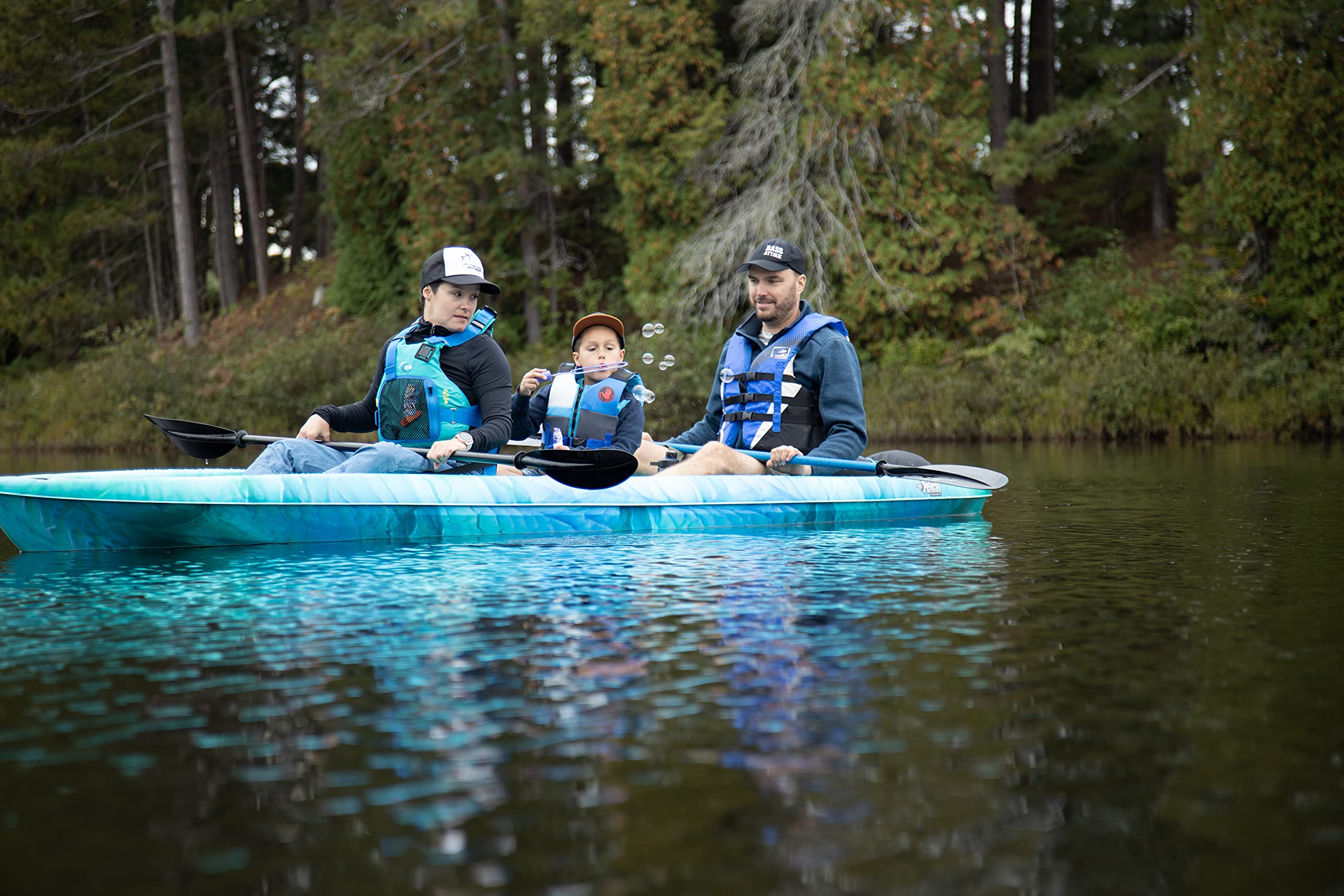 Mua River Gorge 130X Tandem Kayak - Sit-on-Top - Recreational 2 Person ...
