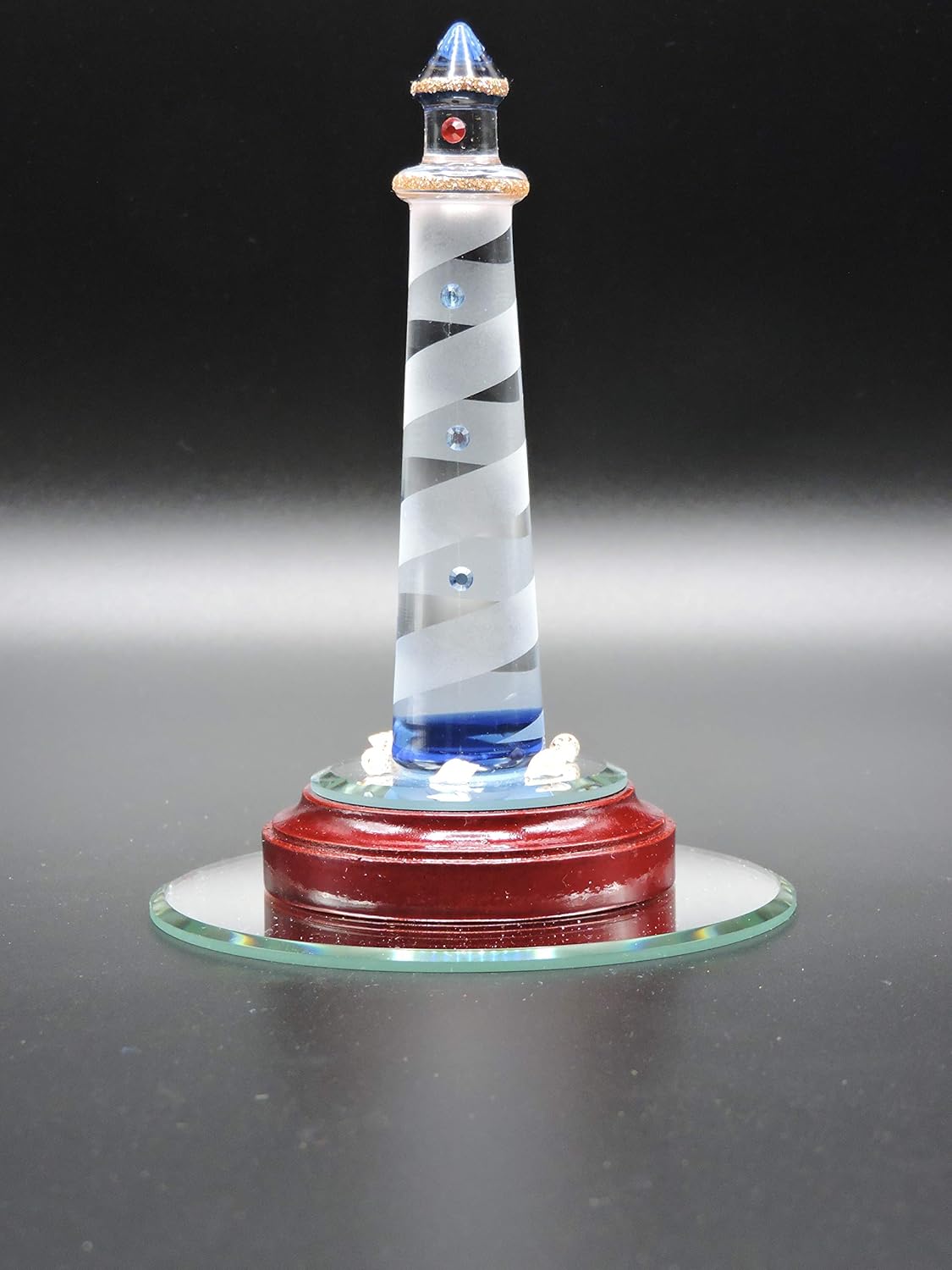 Amazon.com: Handmade Glass Lighthouse - Beacon of Light: Handmade