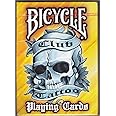 Amazon.com: Bicycle Yellow Club Tattoo Playing Cards : Toys & Games
