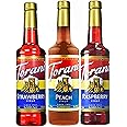 Amazon.com : Torani Syrup Fruit Flavors 3 Pack, Raspberry, Strawberry ...