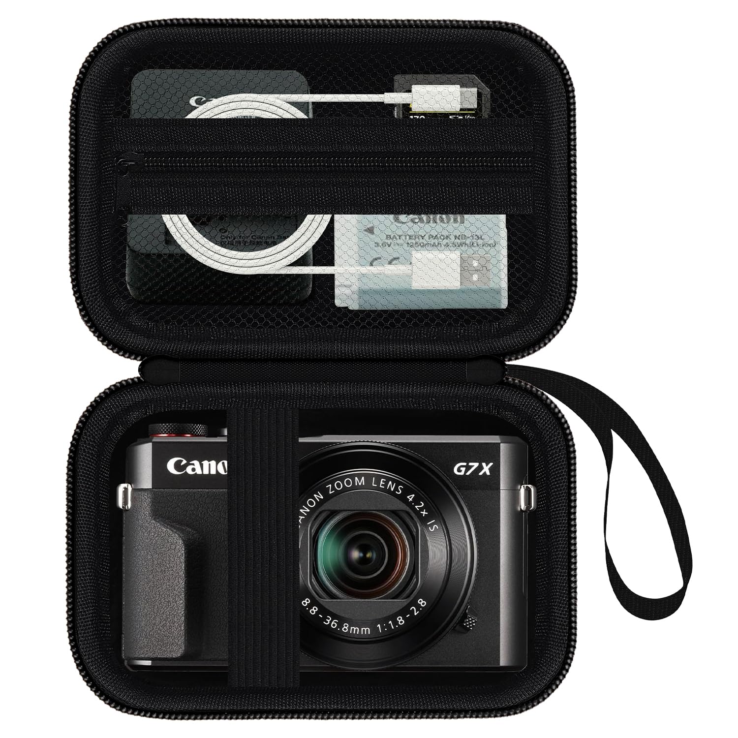 HESPLUS Camera Case for Canon PowerShot G7 X Mark II/ G7X Mark III/ G9 ...