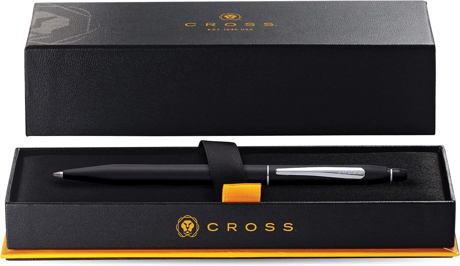 Cross Click Classic Black Ballpen with Chrome Appointments AT0622-102