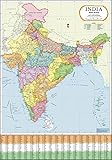 Buy Kinder Creative India Map, Brown Online at Low Prices in India ...