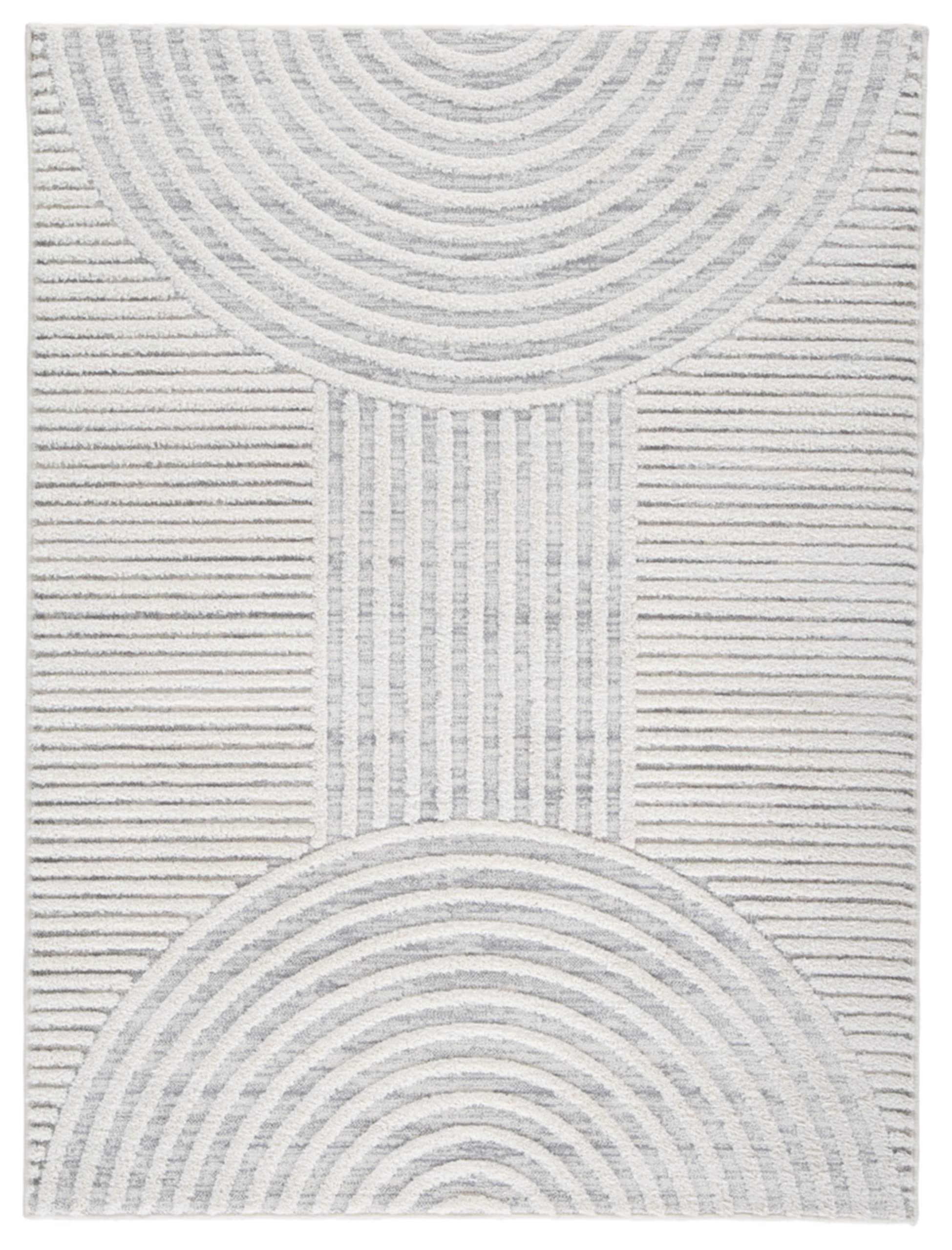 Signature Design by Ashley Lambworth Contemporary 5x7 Area Rug, White ...