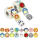 Amazon.com: 600 Adorable Round Marine Sea Animal Stickers in 16 Designs ...