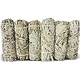 Amazon.com: White Sage Sticks Pack of 6, Sage Smudge Kit 4'' Long Dried Sage Sticks for ...