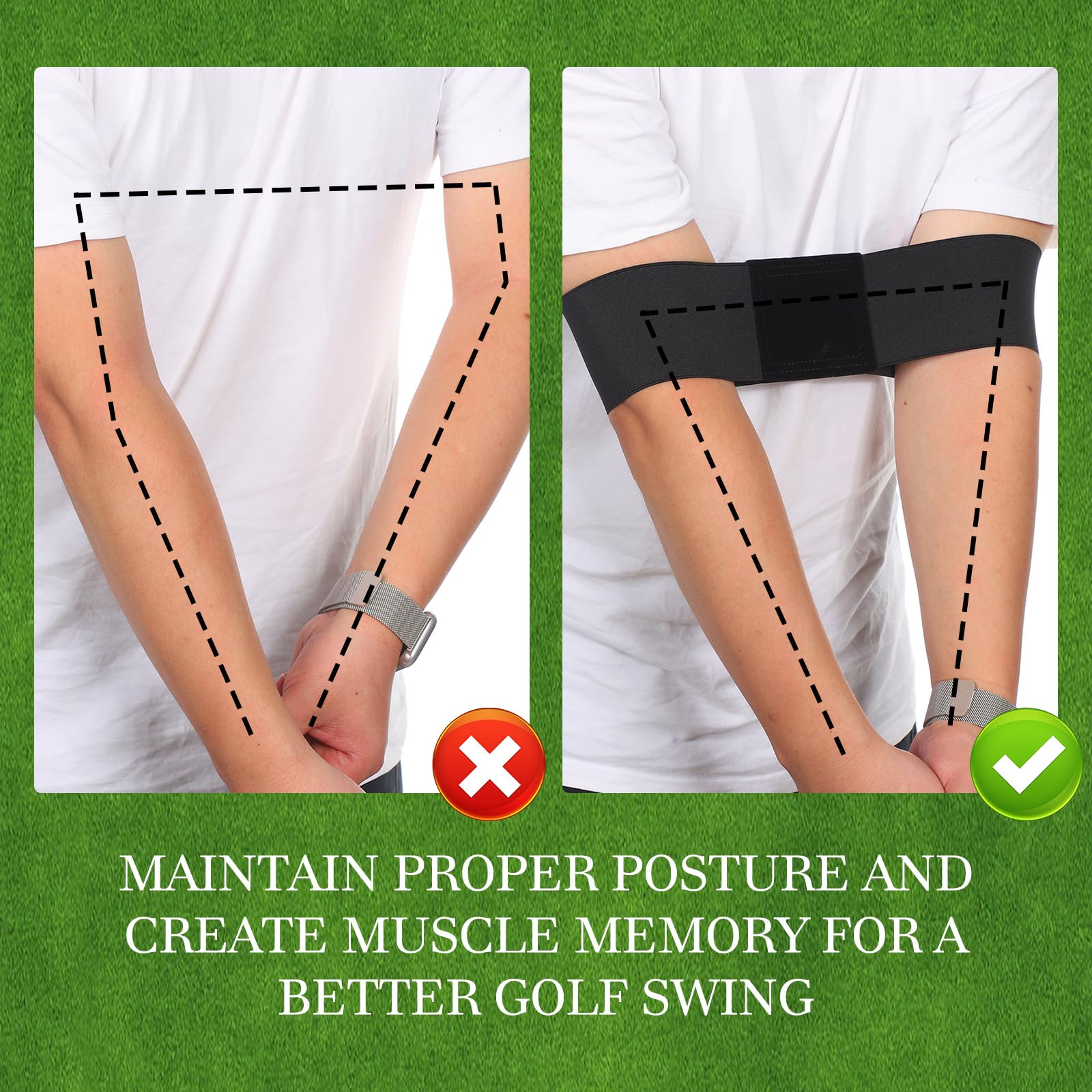 Mua Leyndo Golf 70 Degree Edge Putting Plane Rail Golf Training Aid Set ...