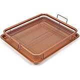 Amazon.com: Chef Pomodoro Copper Crisper Tray, Deluxe Air Fry in Your ...