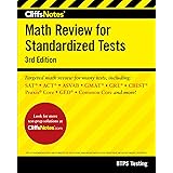 Amazon.com: CliffsNotes Math Review for Standardized Tests, 2nd Edition ...