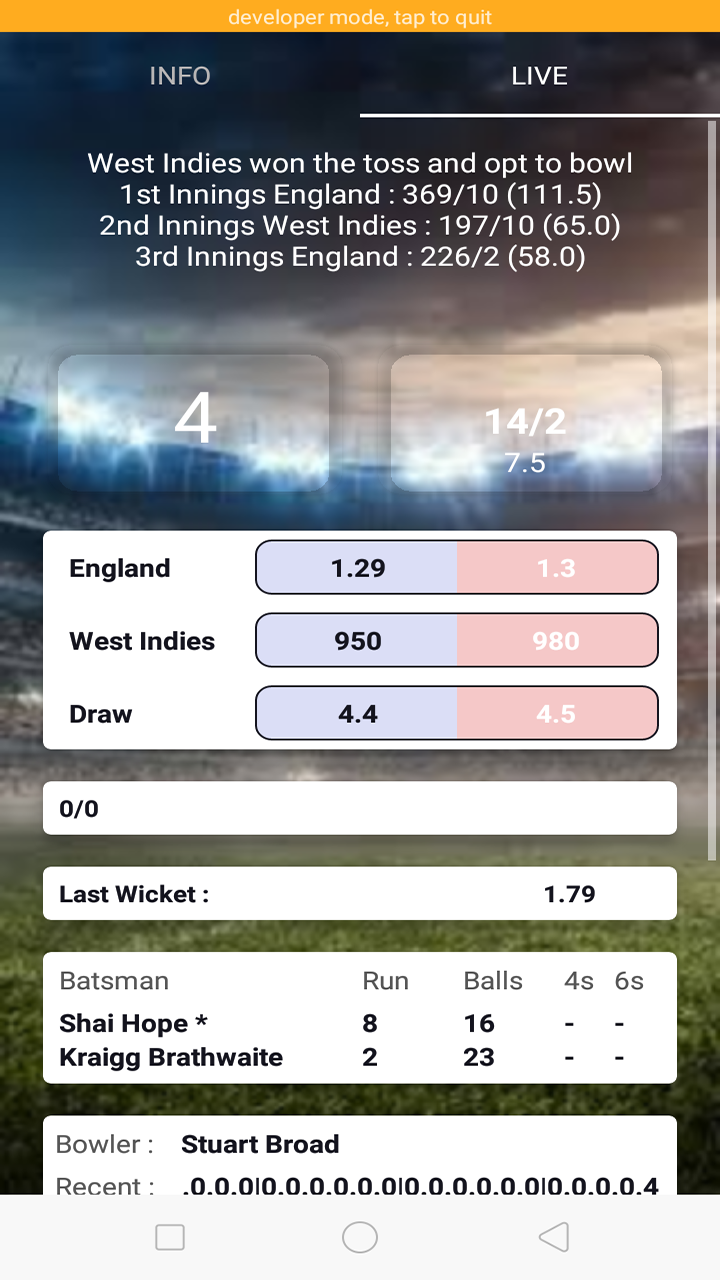 Live Cricket Score & Cricket Fast Live Line:Amazon.in:Appstore for Android