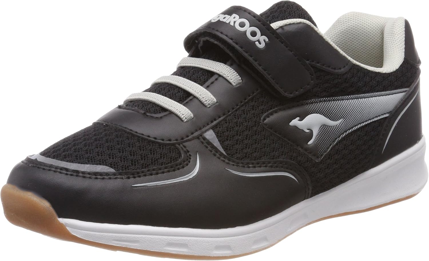 KangaROOS Unisex Adults' Roji EV Trainers, Schwarz (Jet Black/Vapor ...