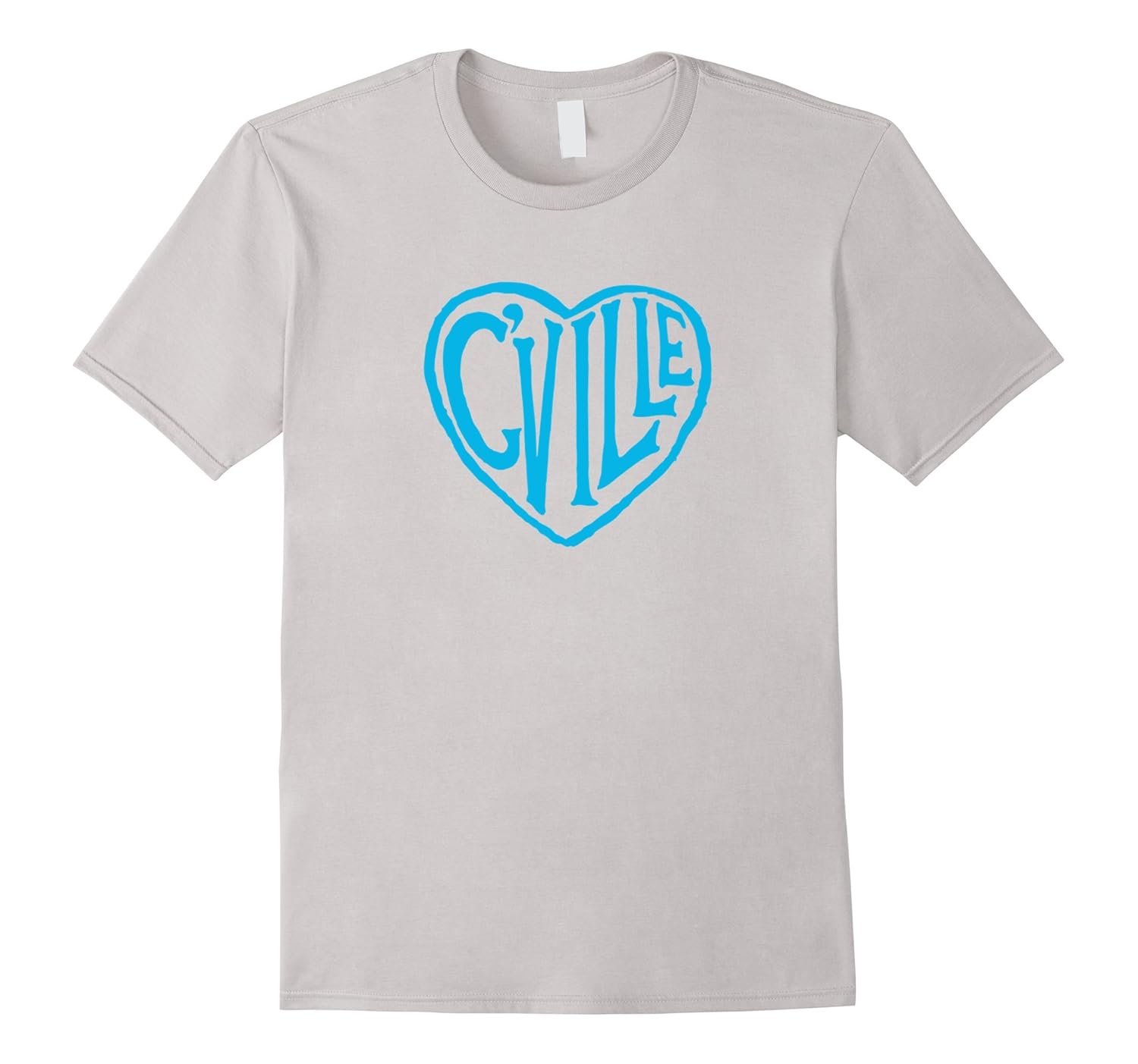 C’ville – Charlottesville VA Hand Lettering Heart Design-Art – Artvinatee