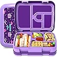 Amazon.com: YOLAY Bento Box for Kids Lunch Box Leak-Proof, 5 ...