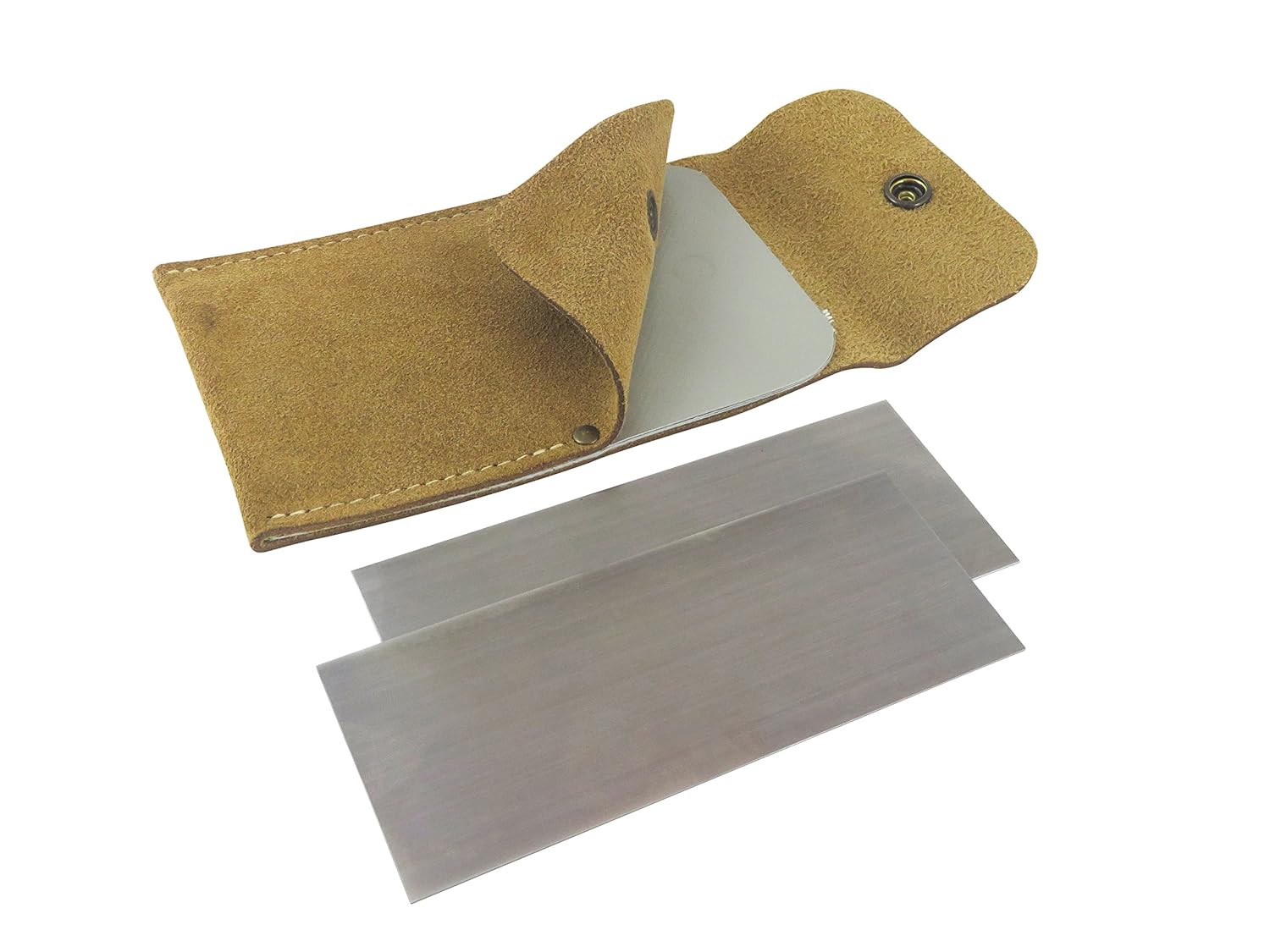 Amazon.com: French Leather Cabinet Scraper Case Holder Wallet with Pair ...