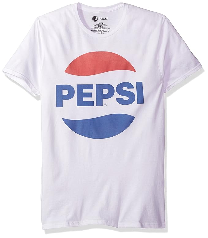Buy Pepsi Men's Circle Logo Short Sleeve Graphic T-Shirt at Amazon.in