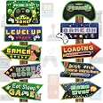 Amazon.com: Tenare 20 Pieces Video Game Party Decoration Gamer Party ...