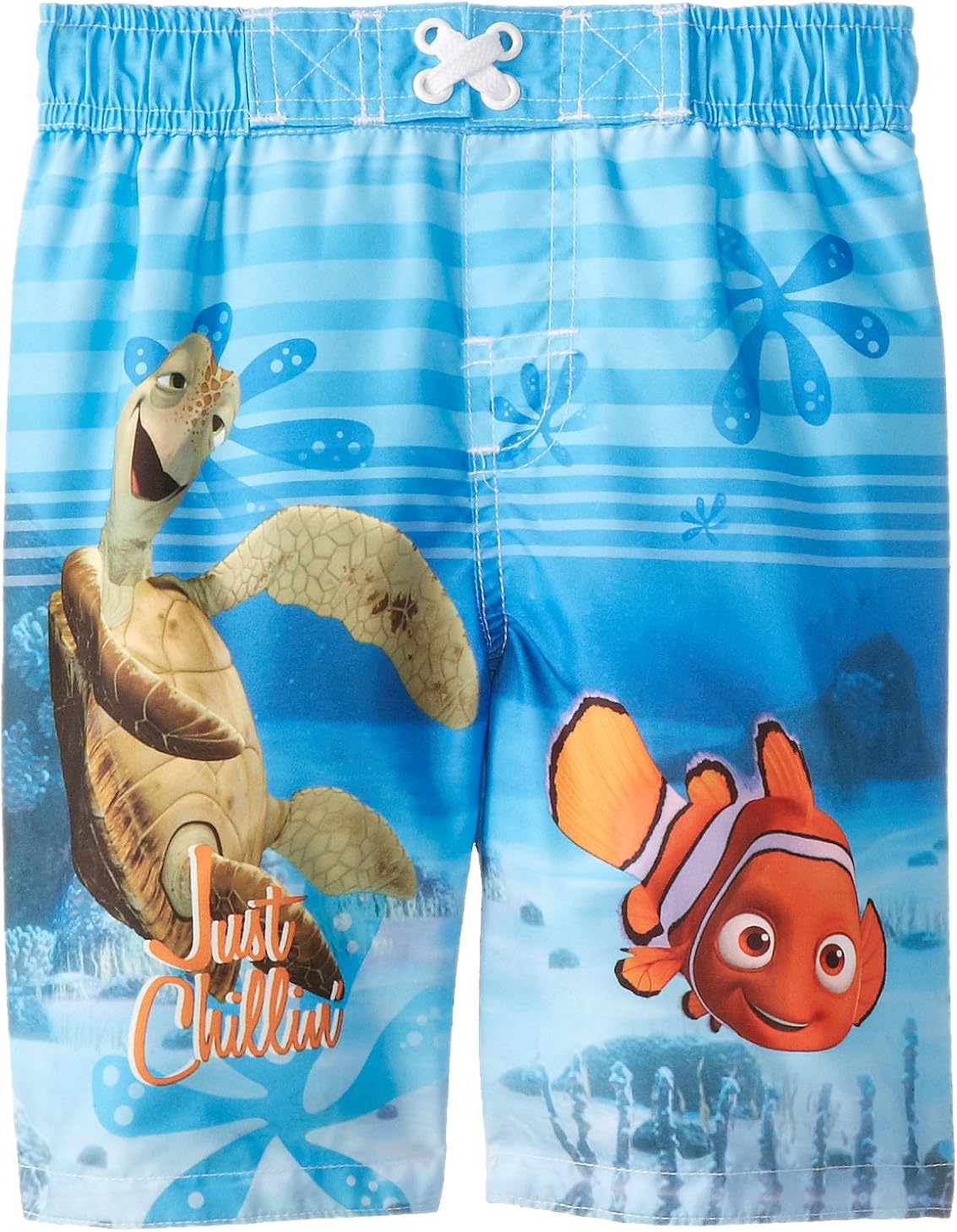 Amazon.com: Disney Little Boys' Nemo Swim Trunk, Multi, 4T: Clothing