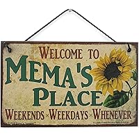 Amazon.com: 5x8 Vintage Style Sign with Sunflower Saying,"Welcome to ...